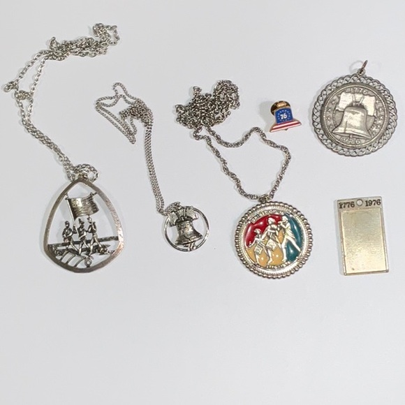 Bicentennial | Jewelry | Bicentennial Jewelry Items 976 Lot Of Six ...